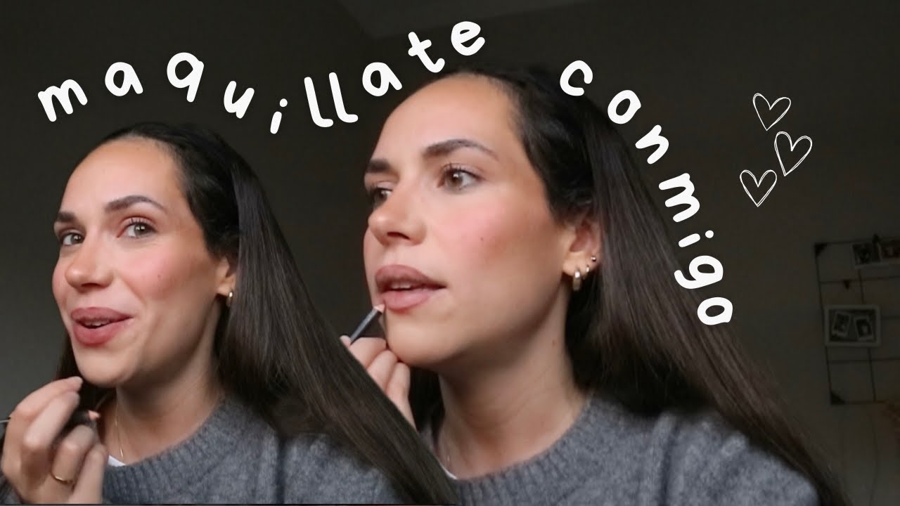 maquillate conmigo + te cuento cositas 💕 - YouTube