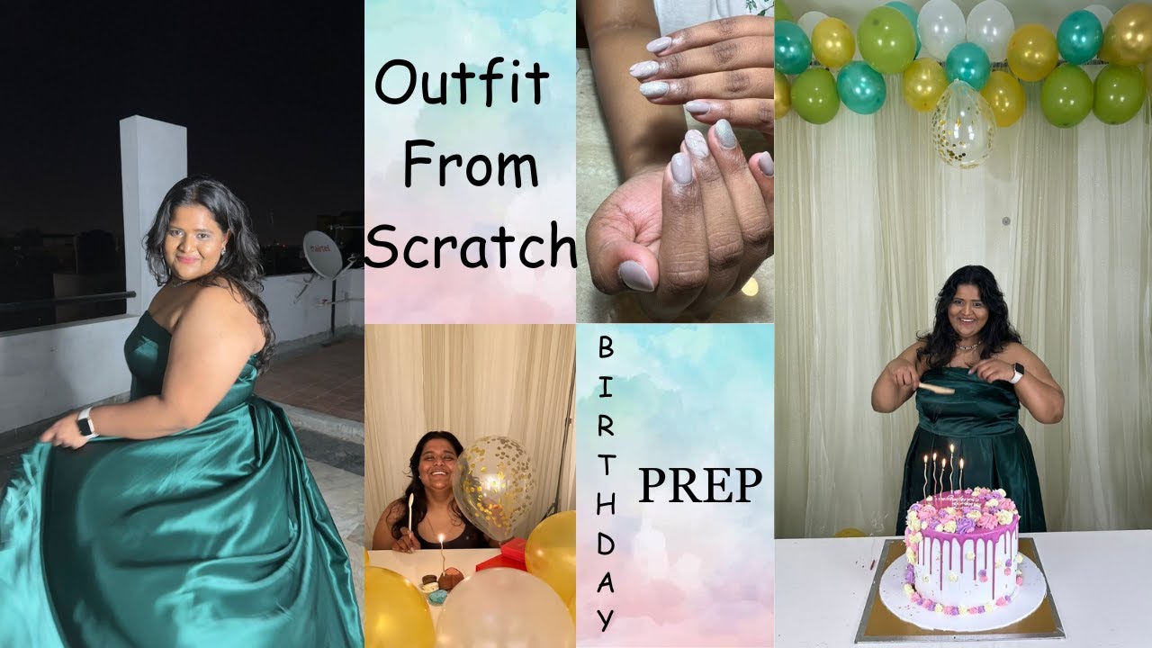 OUTFIT FROM SCRATCH B DAY - YouTube