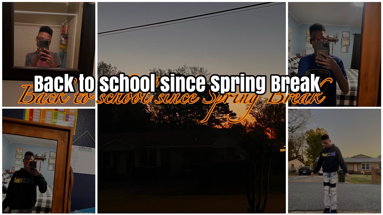 GRWM BACK TO SCHOOL since SPRING BREAK - YouTube