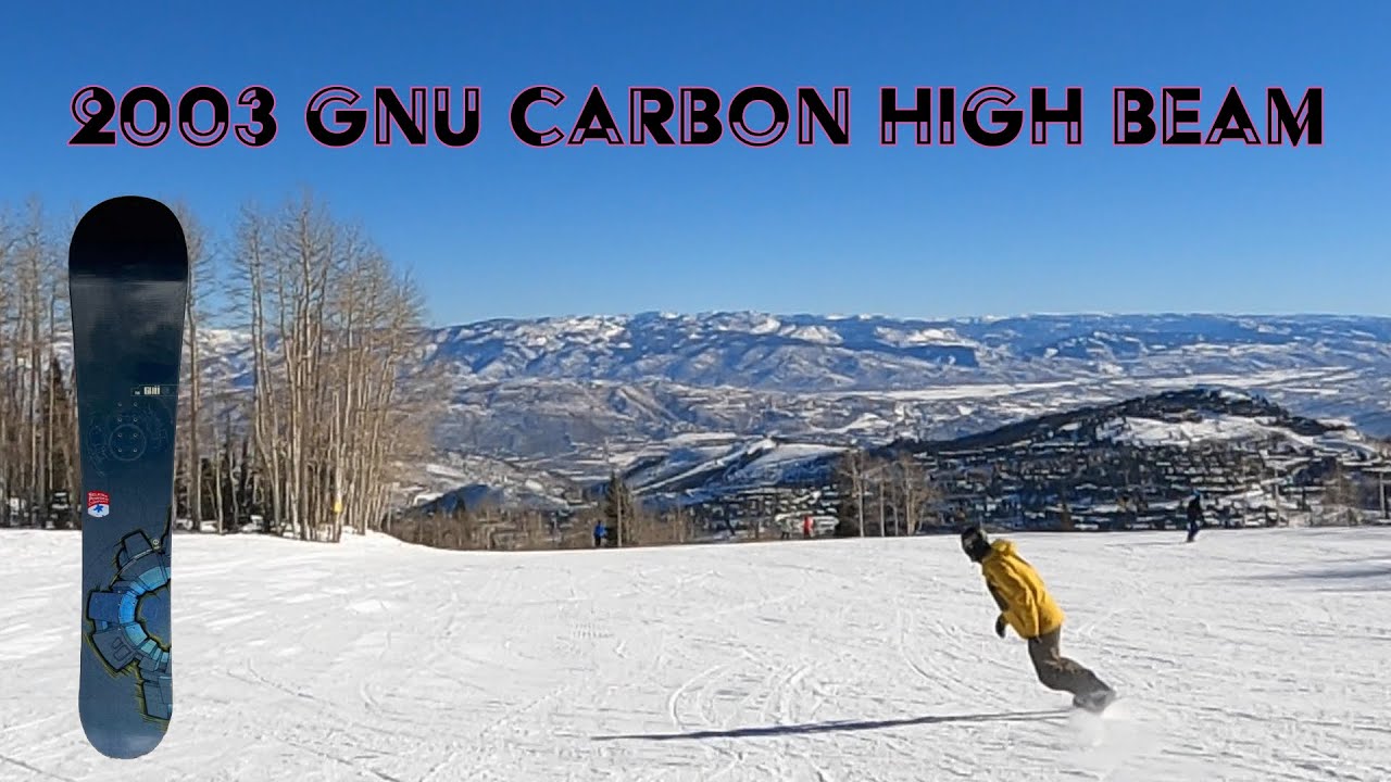 This 21-Year-Old GNU Vintage Snowboard Blew Me Away! - YouTube