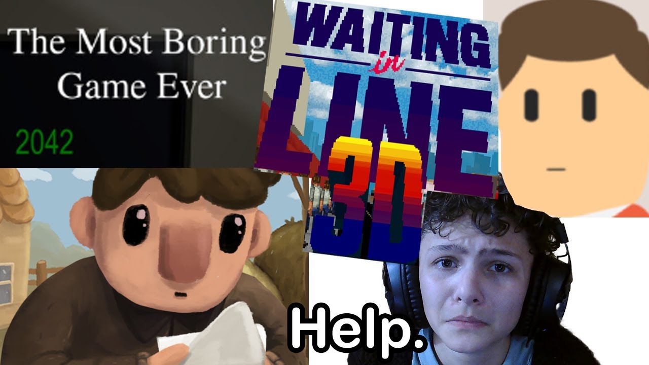 I Played the World's Most Intentionally Boring Games - YouTube