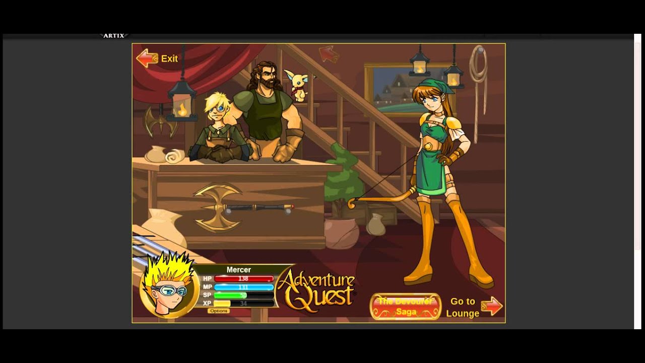 Adventure Quest Original p 1 - YouTube