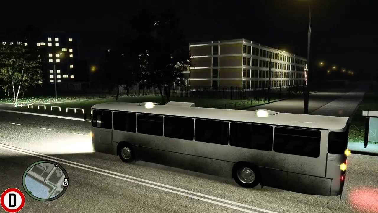 GTA 4 Russia Best Map Mod Driving Bus Mercedes Benz o305 + Sound Mods ...