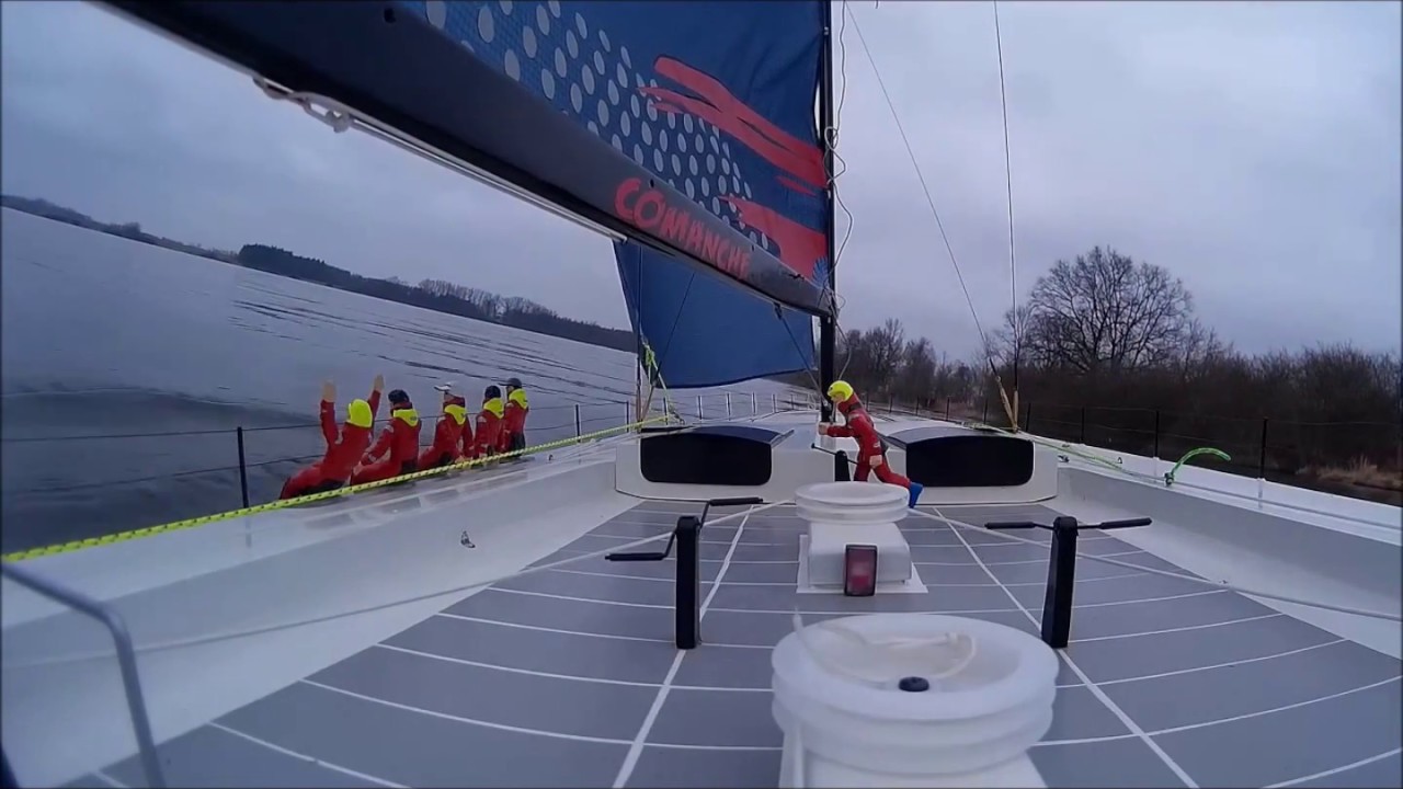 Comanche Supermaxi Yacht Model 2018 - YouTube