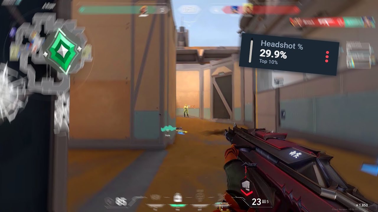 what 30% headshot looks like in Valorant... - YouTube