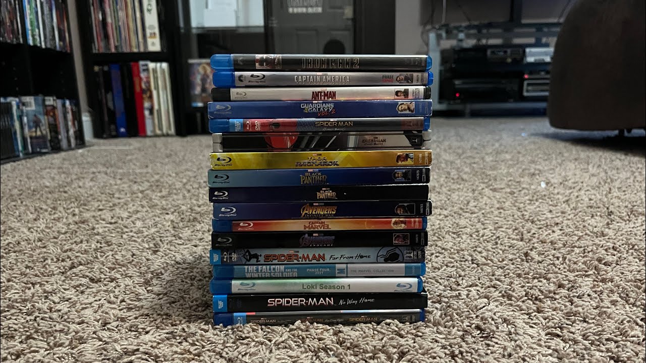 My Marvel Cinematic Universe Blu-ray Collection - YouTube