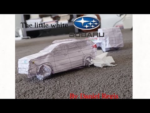 The little white Subaru stop-motion vedio - YouTube