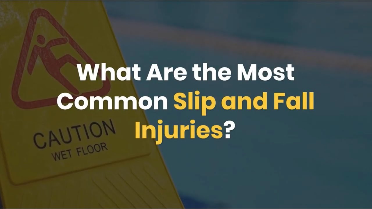 What Are the Most Common Slip and Fall Injuries? - YouTube