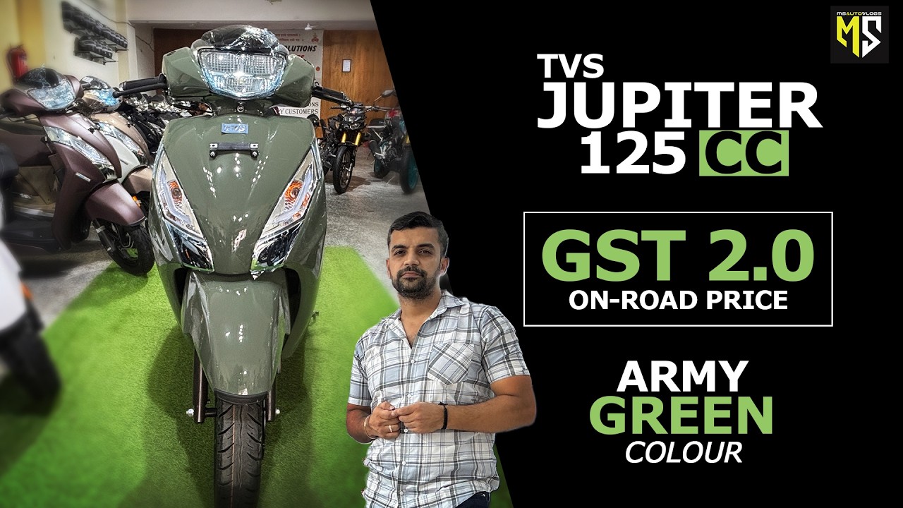 TVS Jupiter 125 Green - Smart Style, Super Mileage & On-Road Price! 💚 ...