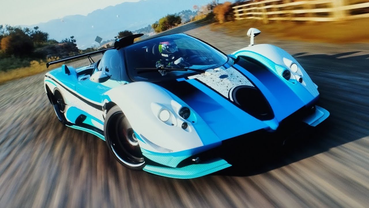 Forza Horizon 5 Pagani Zonda Cinque Oreo Edi. tuning - YouTube