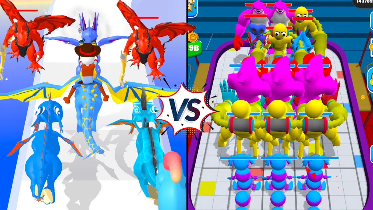 Merge Master Blue Monster vs Monster Catch Run Part 2 Android Gameplay ...