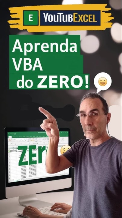 Programe sem saber nada / 3 CÓDIGOS para UM BOTÃO (EXCEL VBA BÁSICO 02) - YouTube