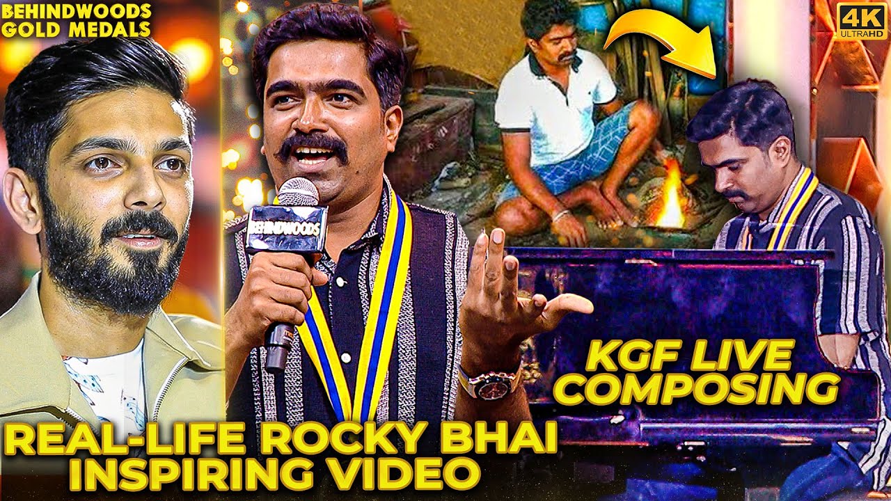 KGF Theme LIVE Composing🔥Inspiring REAL Story behind KGF Music Dir Ravi ...