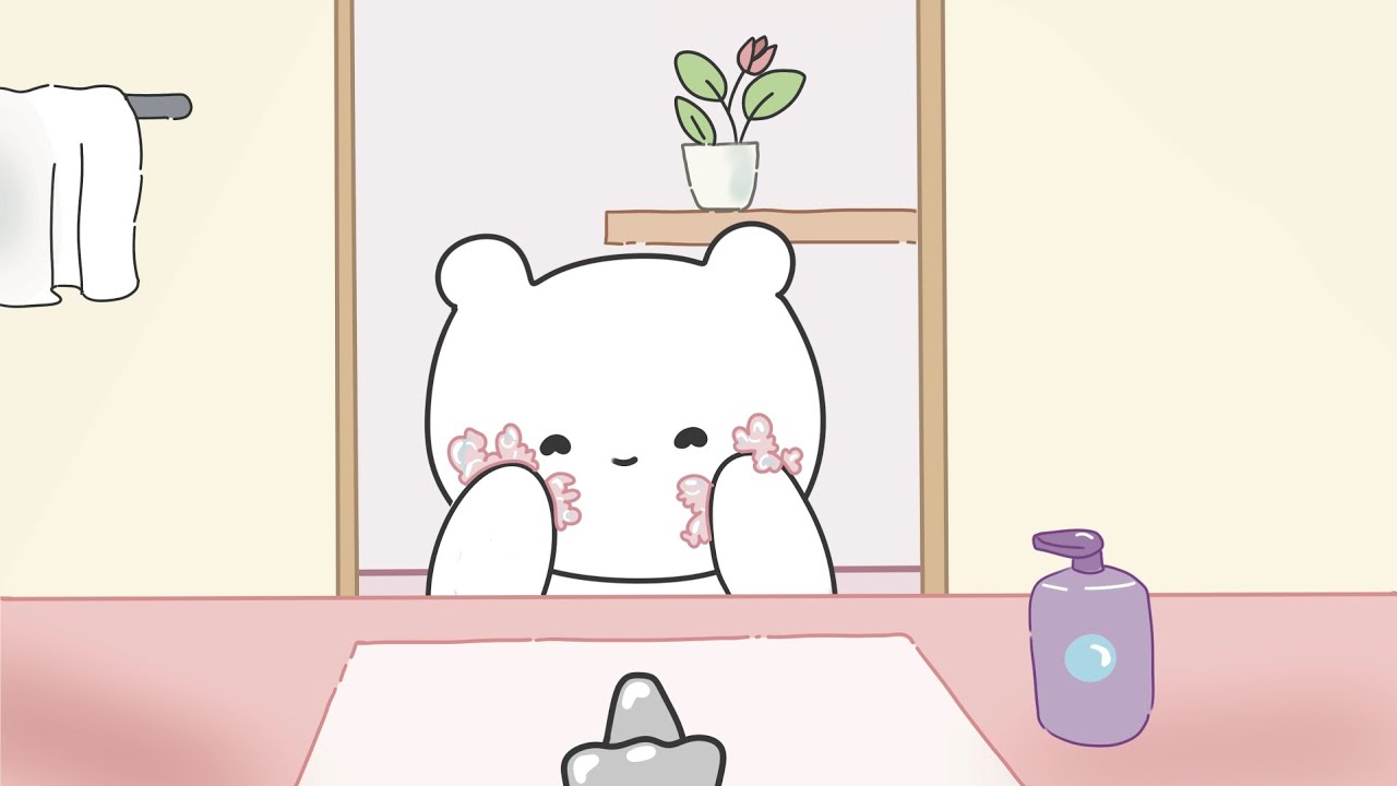 Cat's evening routine ( ASMR relaxing animation) - YouTube