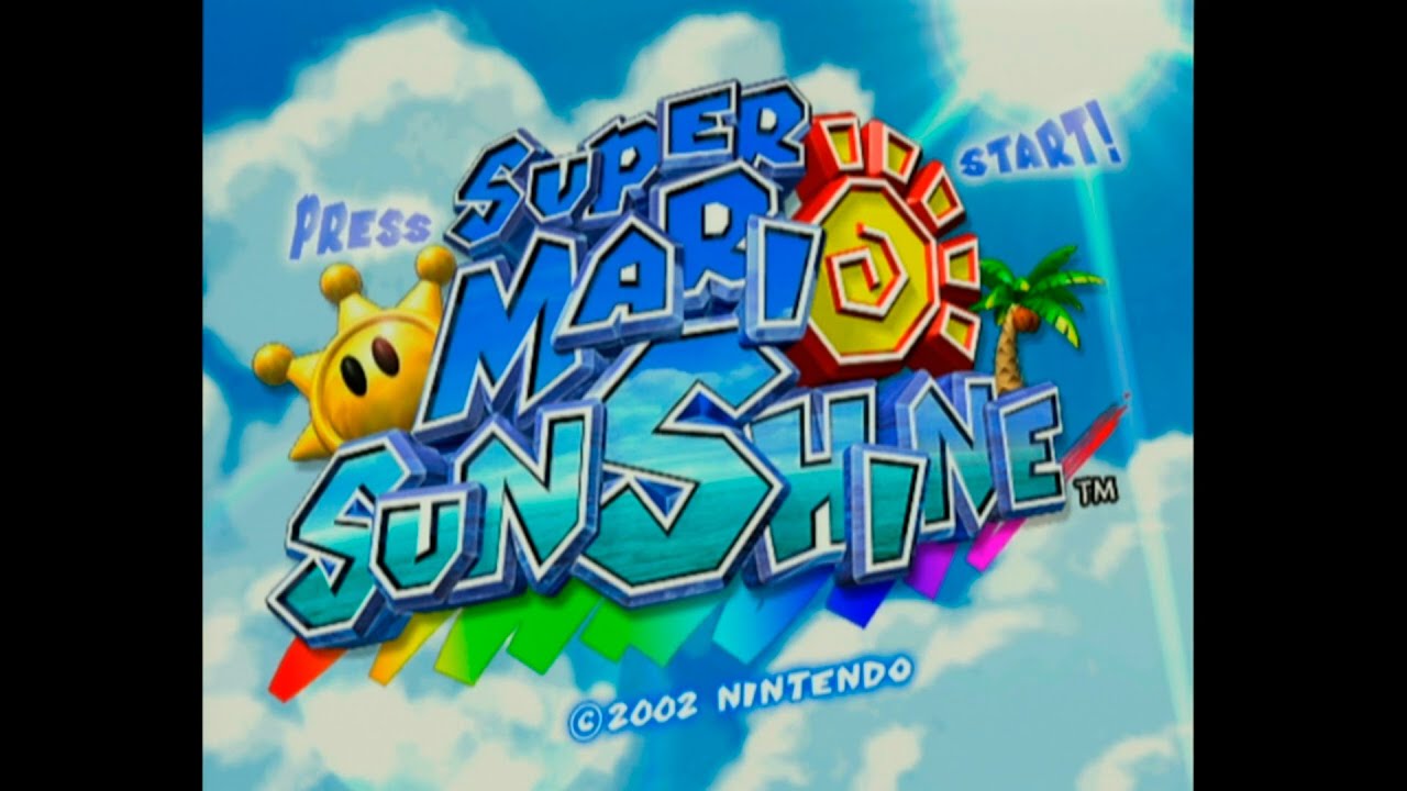 Super Mario Sunshine (Intro) - GameCube - 720p/60fps in RGB (GBS ...