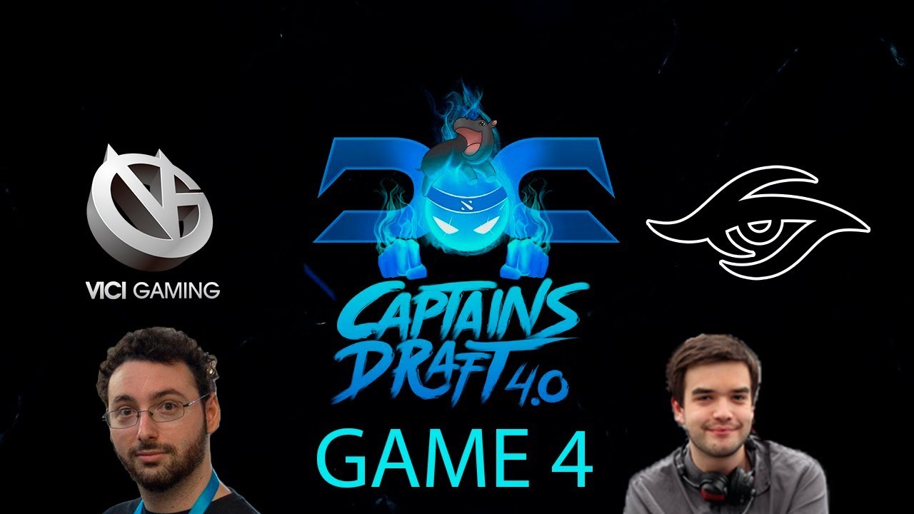 Captains Draft 4.0 - Vici Gaming vs. Secret Game 4 - YouTube