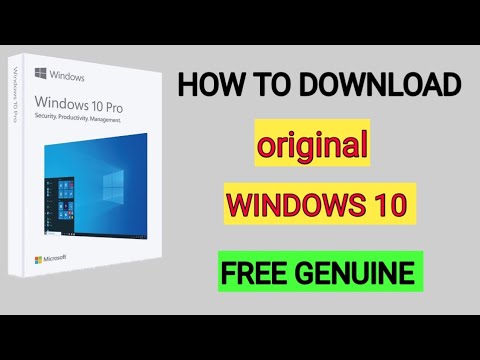 How To Download Original Windows 10 ISO File|Download Windows 10 For ...