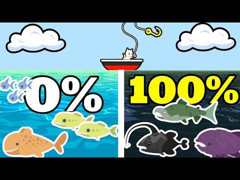 I Played 100% of Cat Goes Fishing... it was DIFFICULT!!