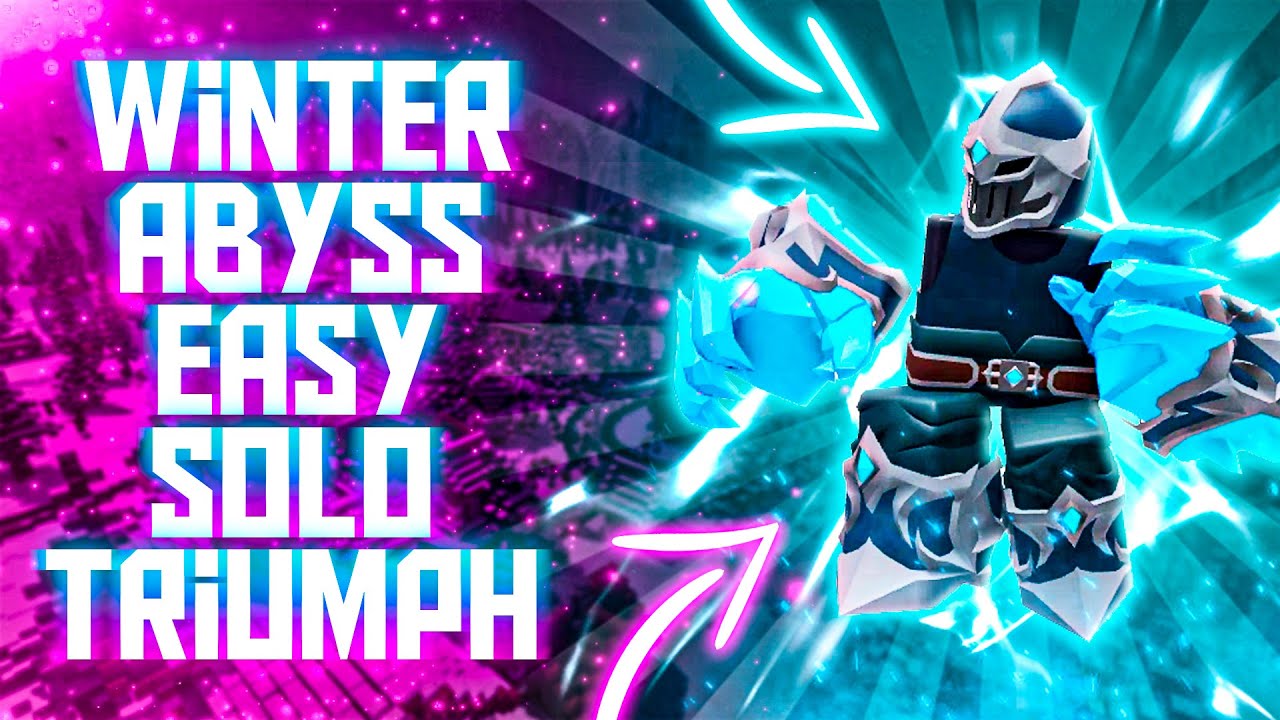 WINTER ABYSS EASY SOLO TRIUMPH | Tower Defense Simulator | Tds roblox ...