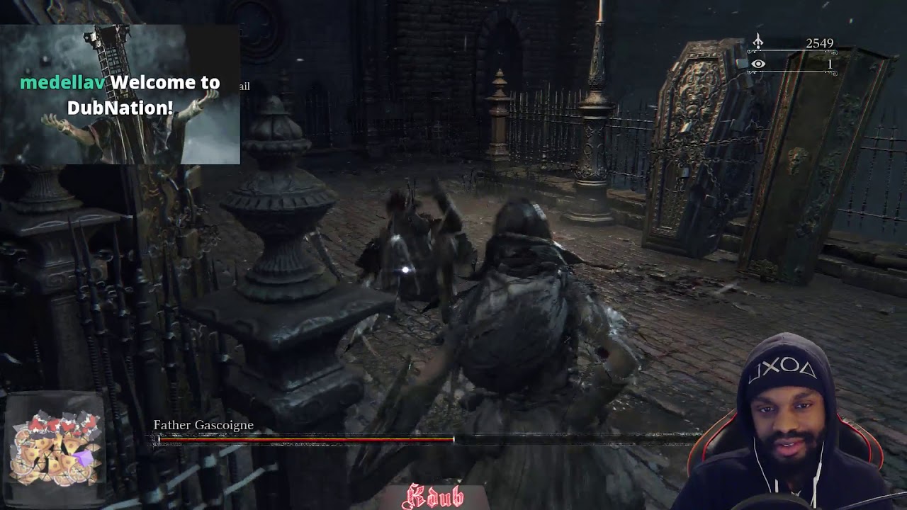 Bloodborne NG+ Simon's Bowblade Bow only run - YouTube