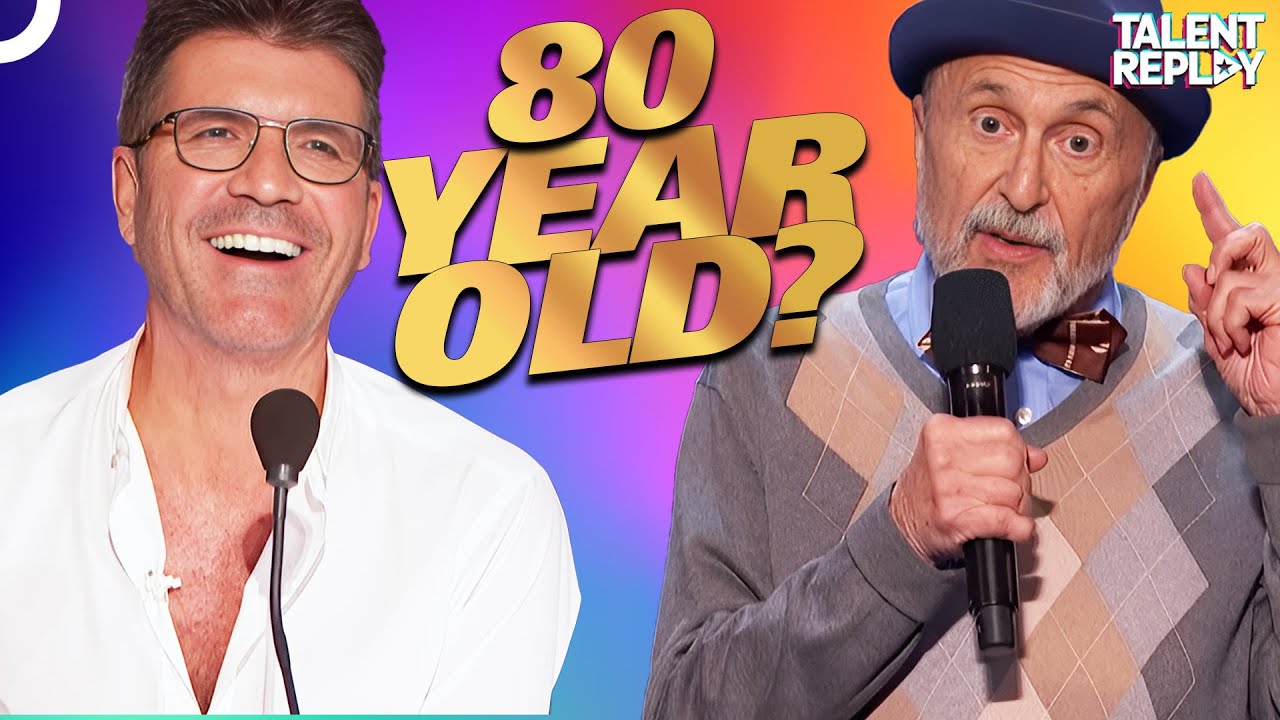 80-Year-Old Marty Ross Delivers Age-Related Laughs! | America's Got ...