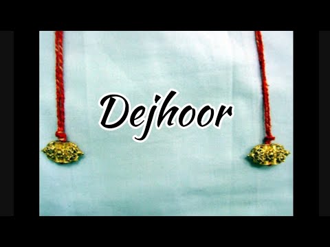 Dejhoor (Traditional Ear Ornament of KP womens) // Smt.Santosh Shah ...