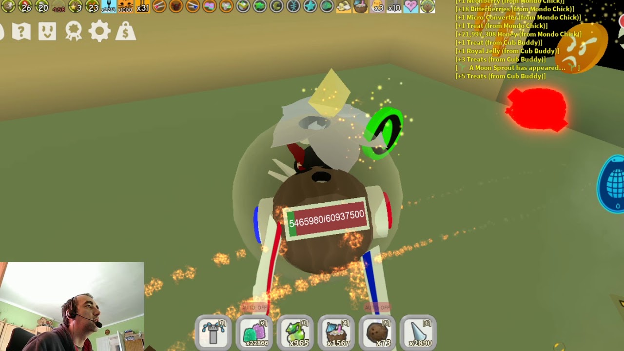 Bee swarm Commando Chick Mystic egg 50 kill - YouTube