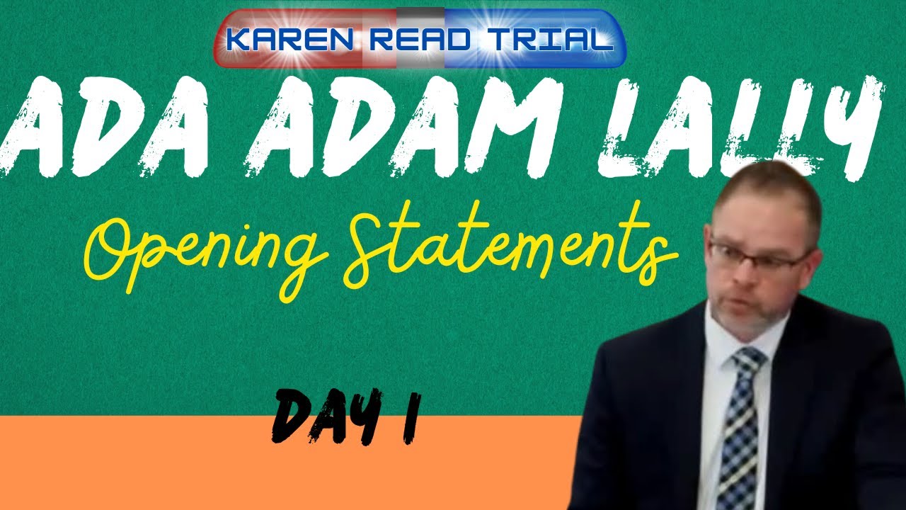 Prosecutor Adam Lally FULL TESTIMONY | Karen Read Trial Day 1 - YouTube
