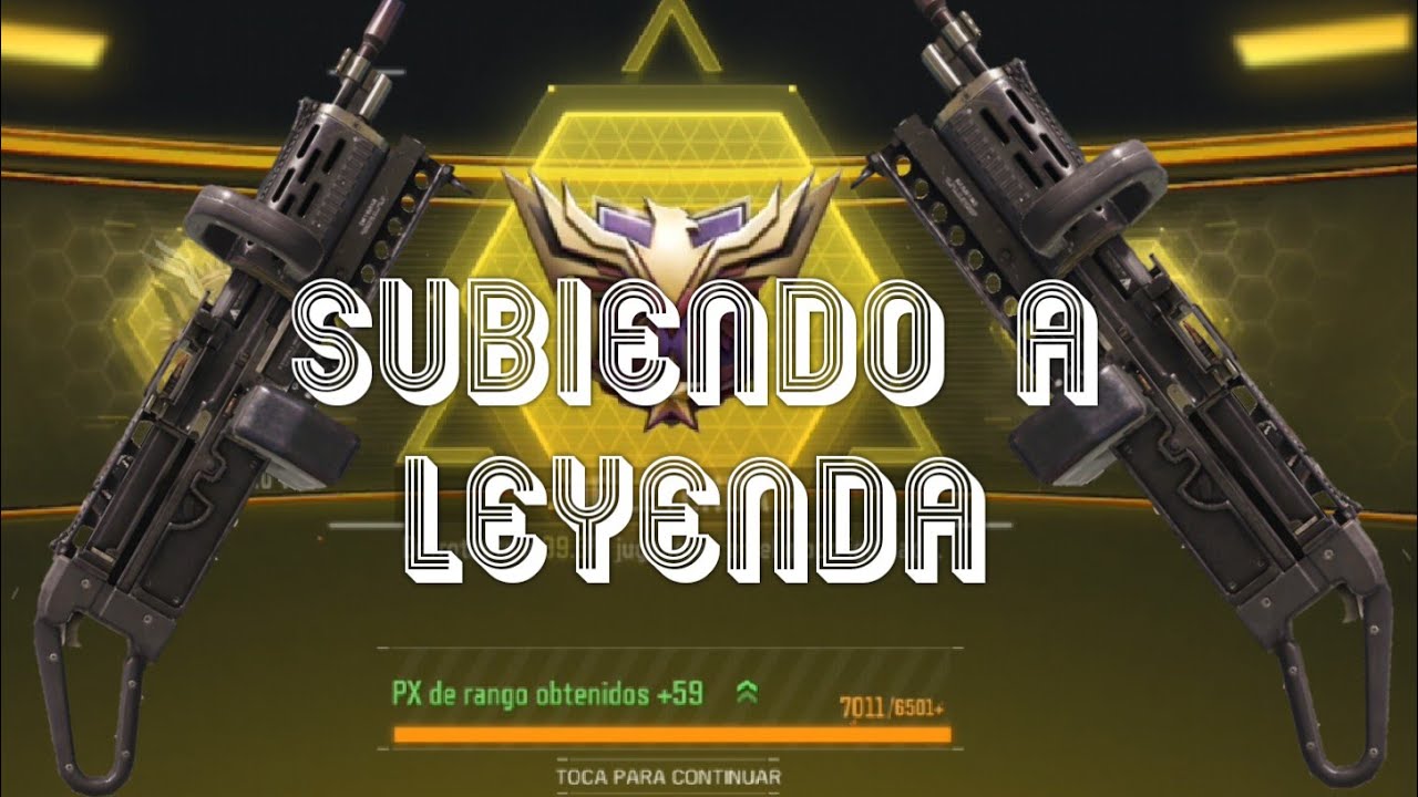 SUBI A *LEYENDA*COD MOBILE - YouTube