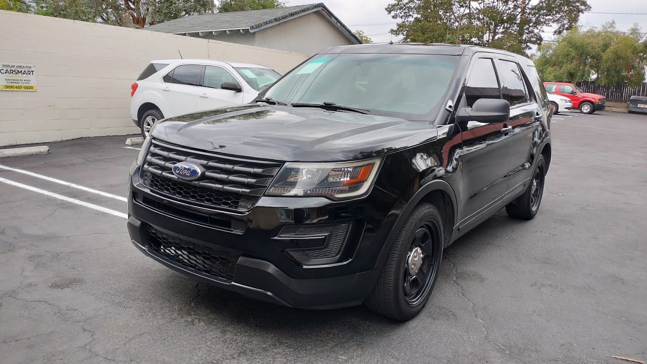 2016 Ford Explorer Police Interceptor Stock 10237 - YouTube