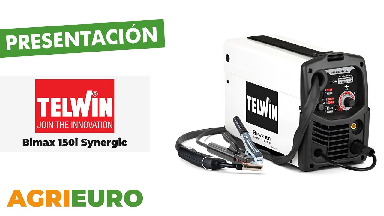 Presentación: Telwin Bimax 150i Synergic - Soldadora Inverter ...