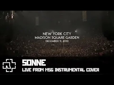Rammstein sonne from madison square garden 2010