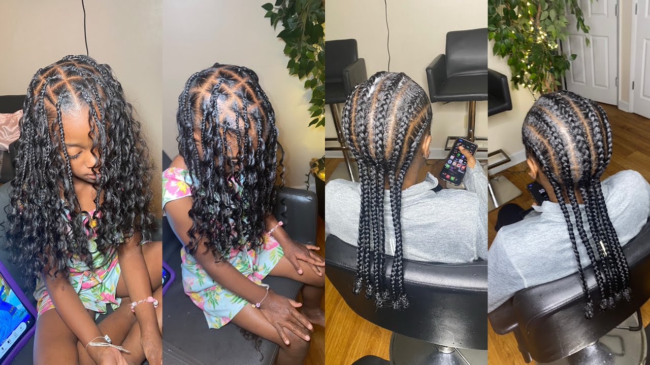 No Braiding Hair Boho Knotless | Upart Install & More 💥 - YouTube