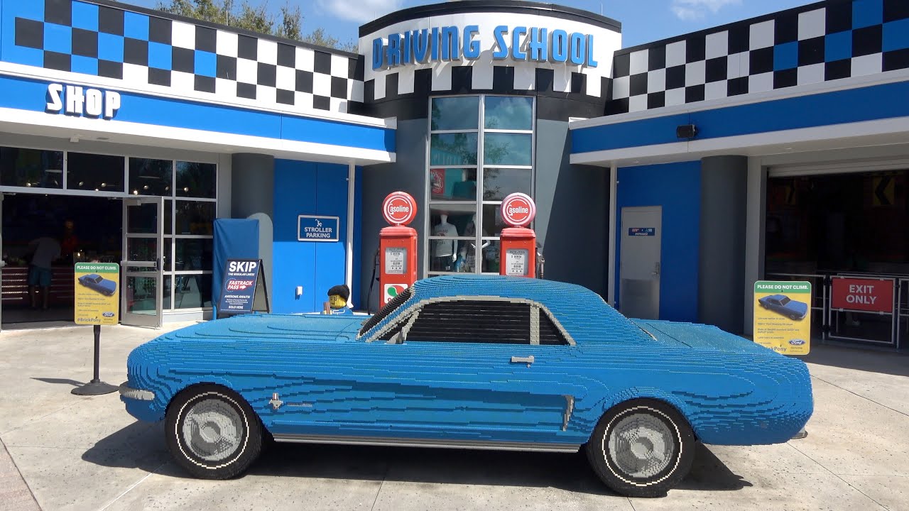 Driving School (4K Off-Ride) Legoland Florida - YouTube