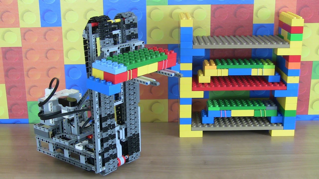 Lego EV3 Forklift - YouTube