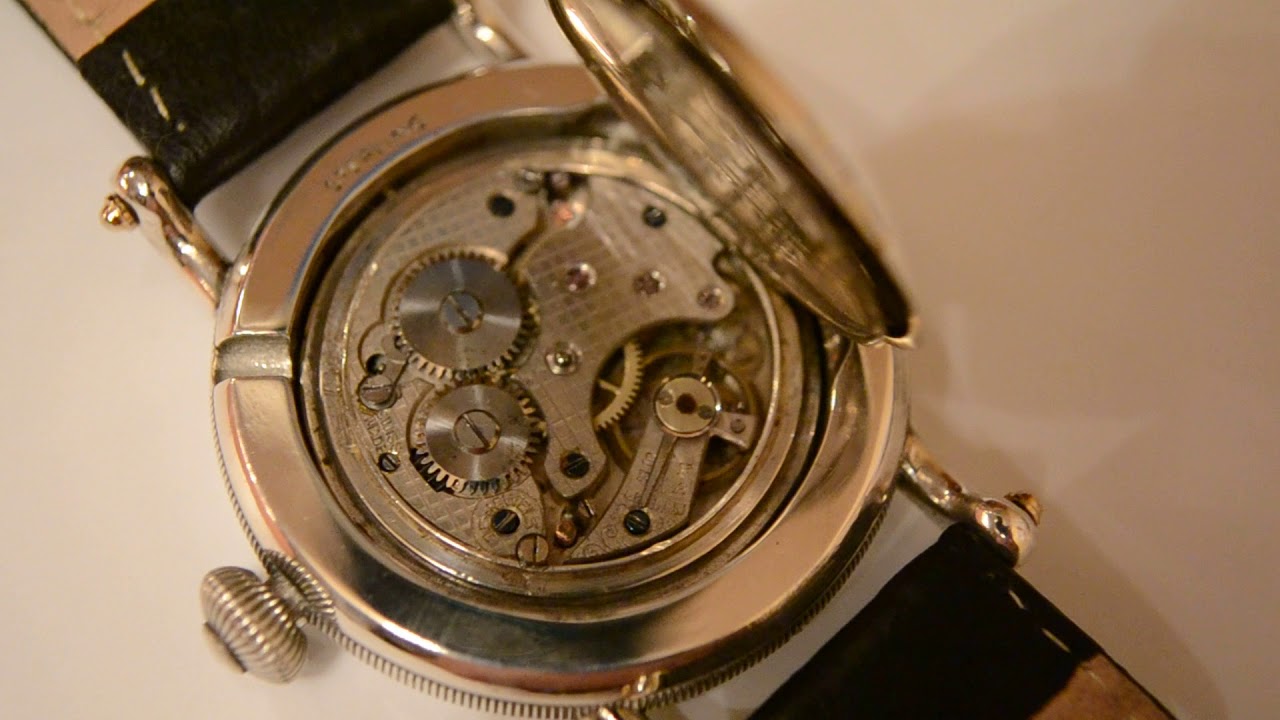 41 mm Rolex Rebberg military trench watch - YouTube