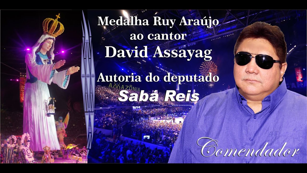 SESSÃO PLENÁRIA, ENTREGA DA MEDALHA RUY ARAÚJO PARA DAVID ASSAYAG ...