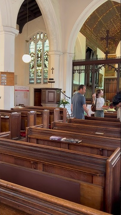 What does the inside of a Catholic church look like? Cambridge church # ...