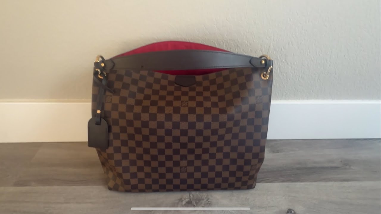 What's In My Favorite Work Bag: LV Graceful MM - YouTube