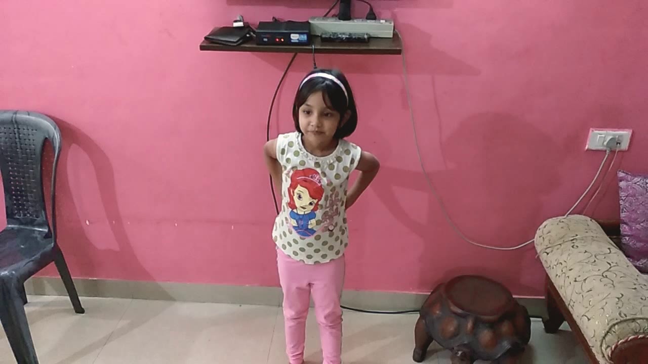 Samaira khan 1st video - YouTube