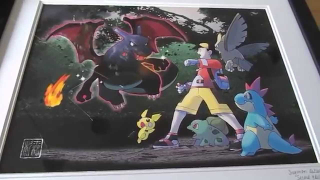 Ken Sugimori Art Collection - Chance Encounter With a Shiny Pokemon ...