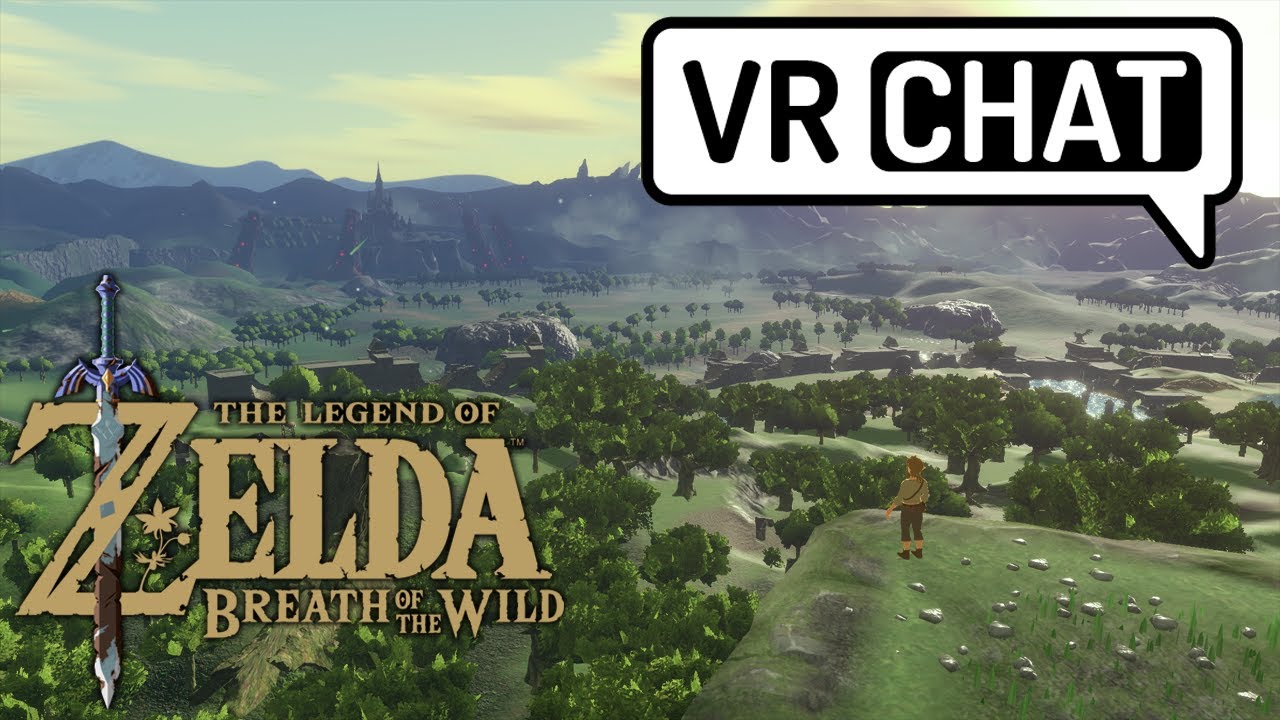 Breath of the Wild's Great Plateau... in VRChat! - YouTube