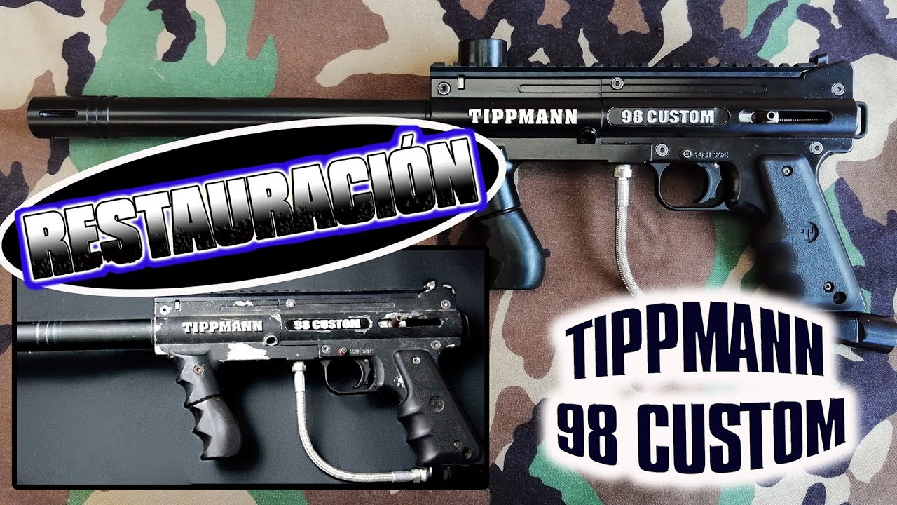 Restauración Tippmann Custom 98 - YouTube