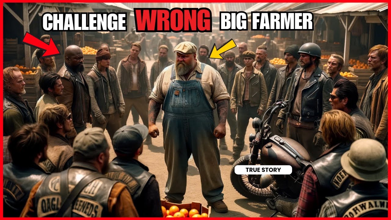 Outlaw Bikers CHALLENGE a Big Farmer Who is the Former Delta Force Commander - YouTube