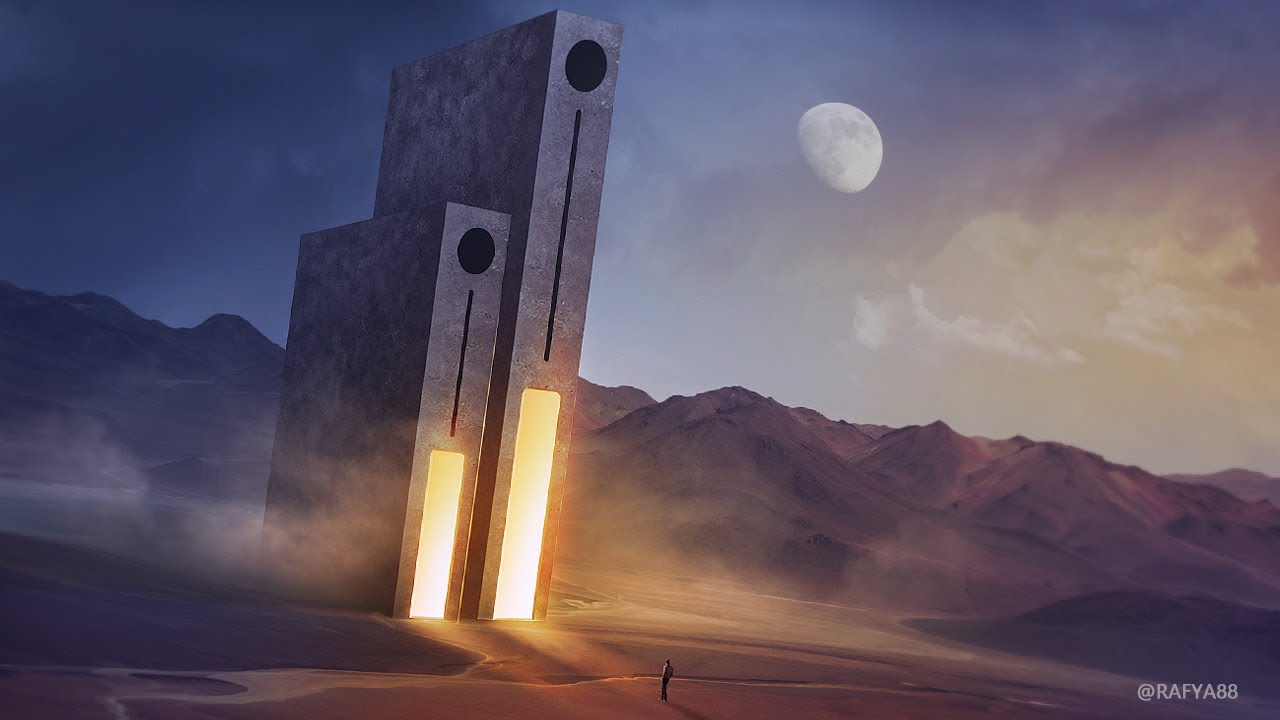 Fantasy View Photo Manipulation Tutorial Effects - YouTube