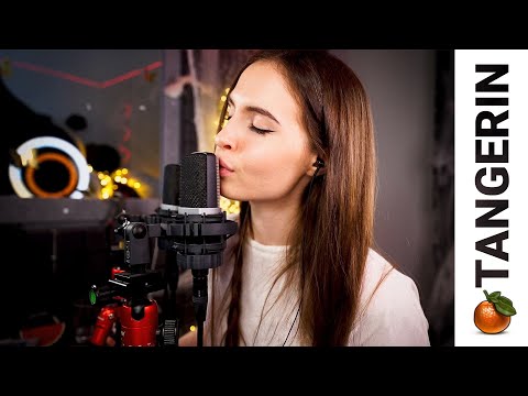 ASMR Mouth Sounds / Inaudible Whispering / Fabric Scratching | Tangerin
