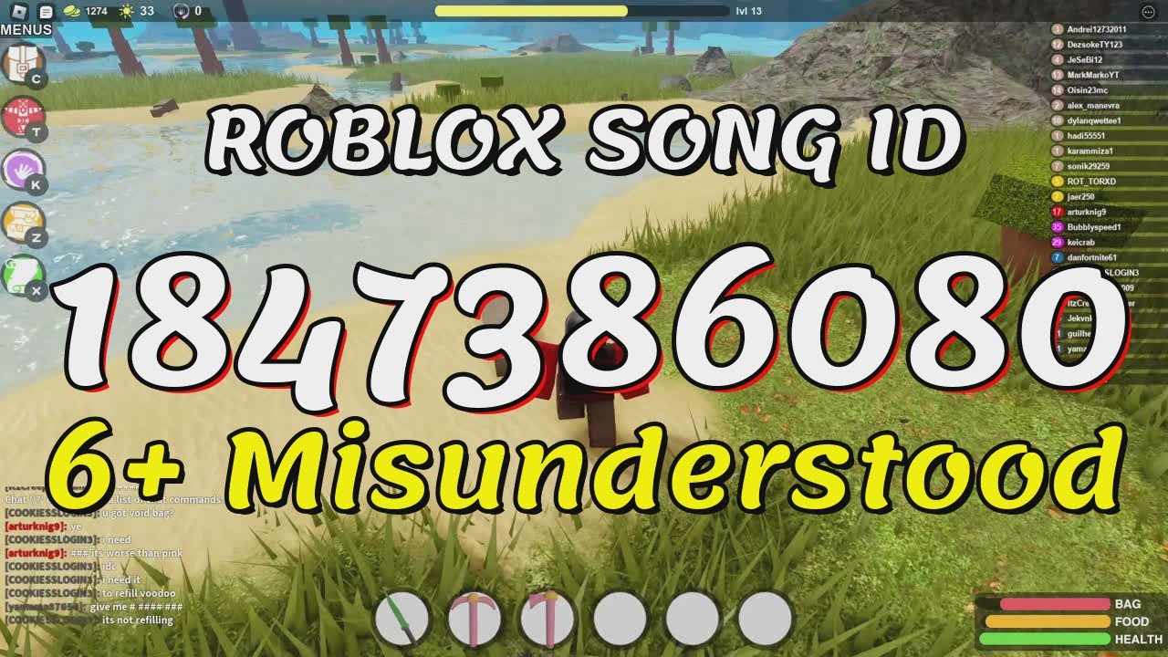 6+ Misunderstood Roblox Song IDs/Codes - YouTube