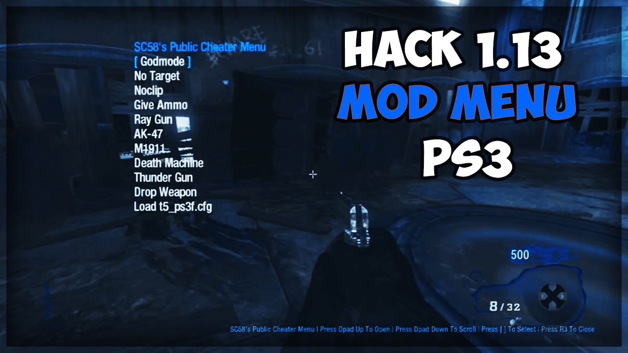HACK COD BLACK OPS 1 | MOD MENU COD BLACK OPS 1.20 + Download ! PS3 ...