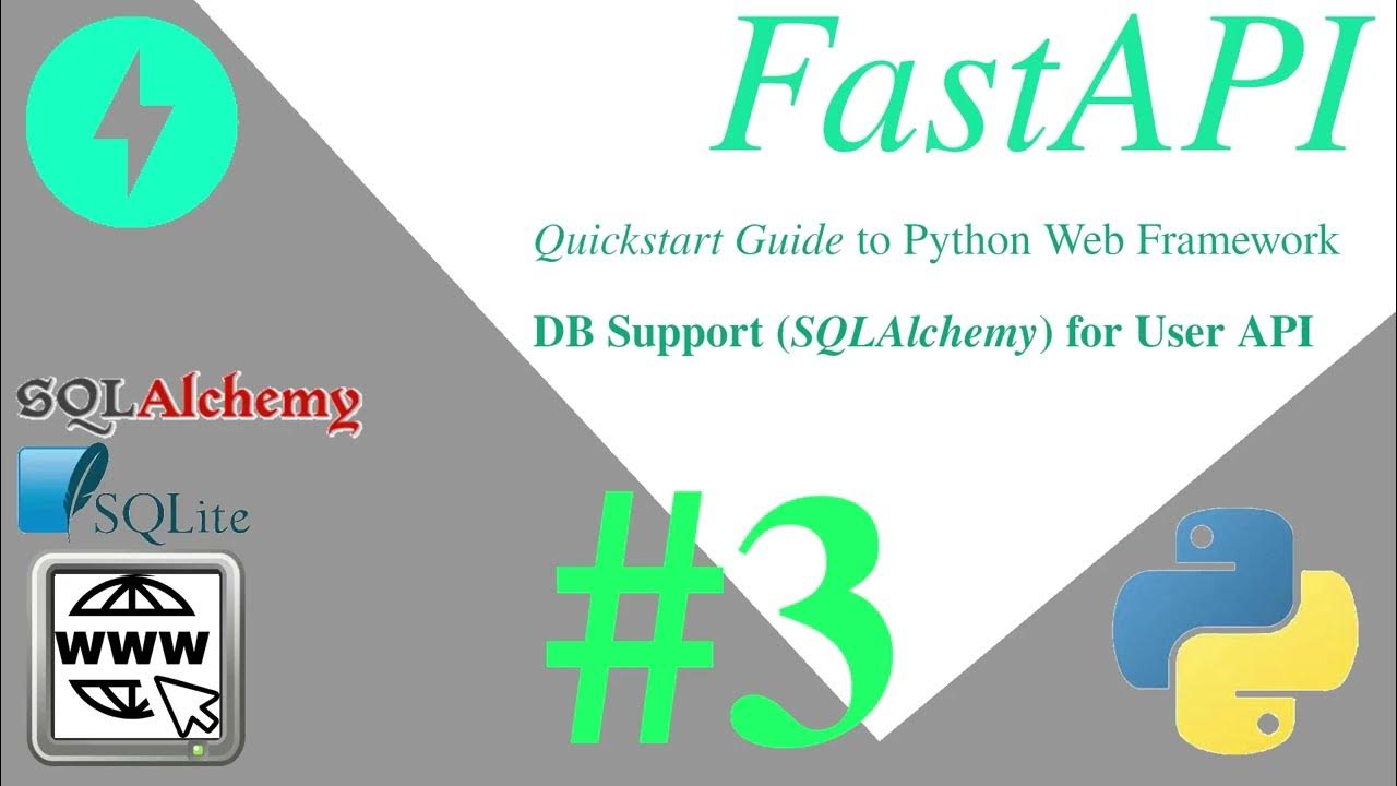 Fastapi Quickstart Part03 Db Sqlalchemy For User Api Python Fastapi Sqlite Letscode