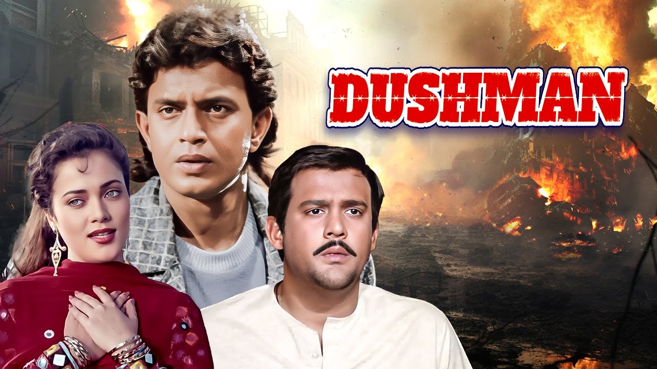 Dushman (1990)- Hindi Movie | Mithun Chakraborty, Mandakini, Sadashiv, Alok -Bollywood Action ...